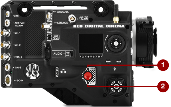 RED RANGER MONSTRO Camera Body