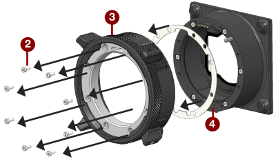 Shim the RED RANGER Shimmed PL Mount