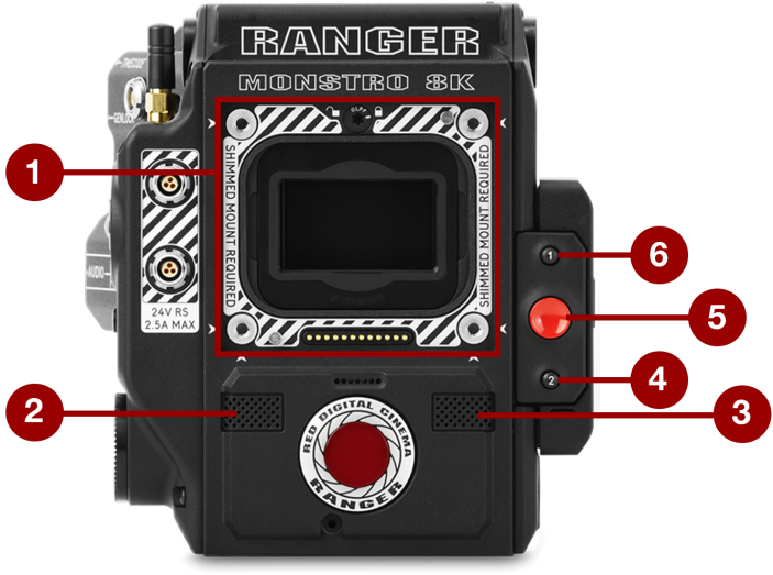 RED RANGER MONSTRO Camera Body