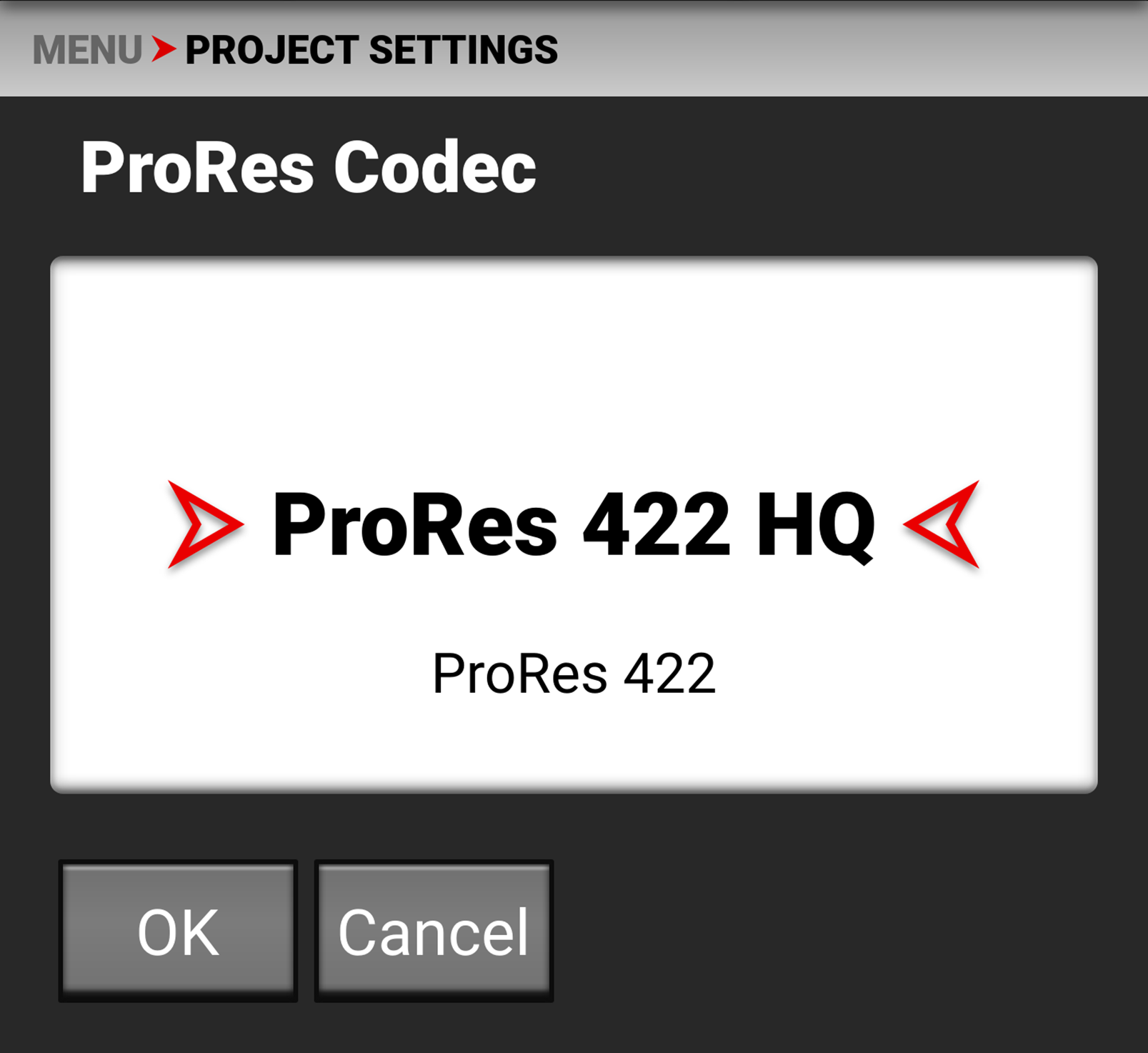 ProRes Codec