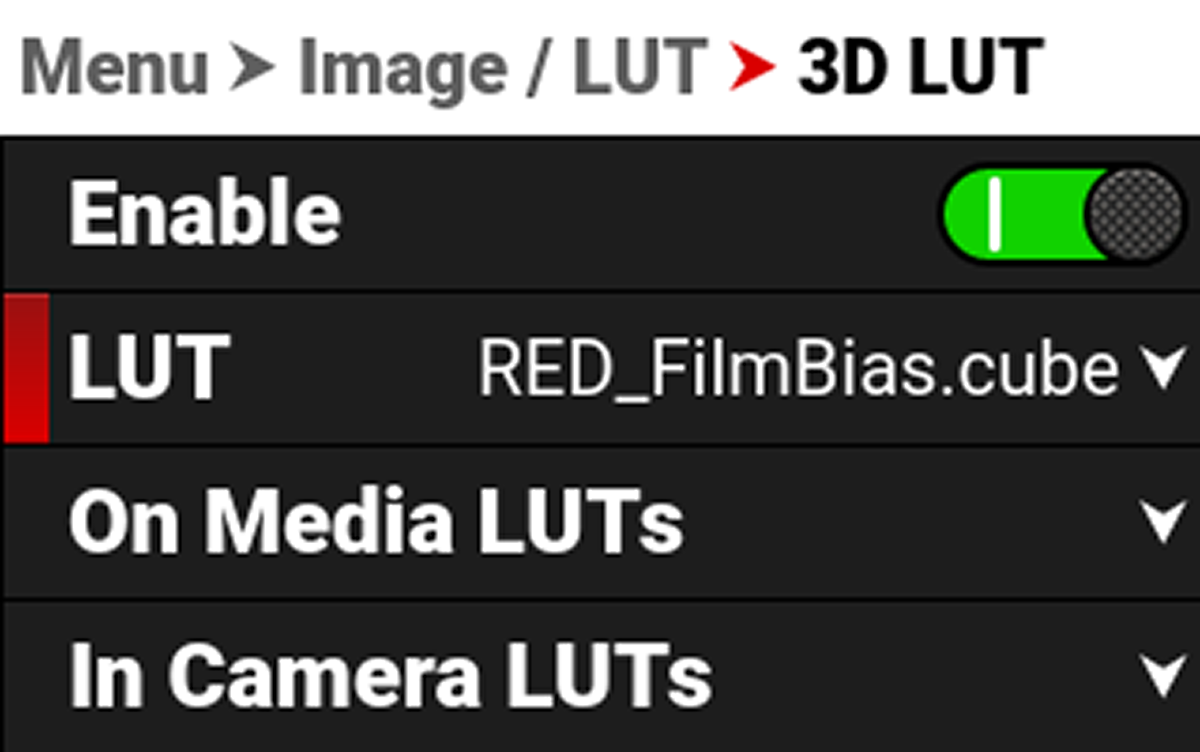 3D LUT