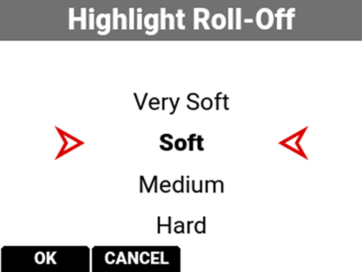 Highlight Roll-Off