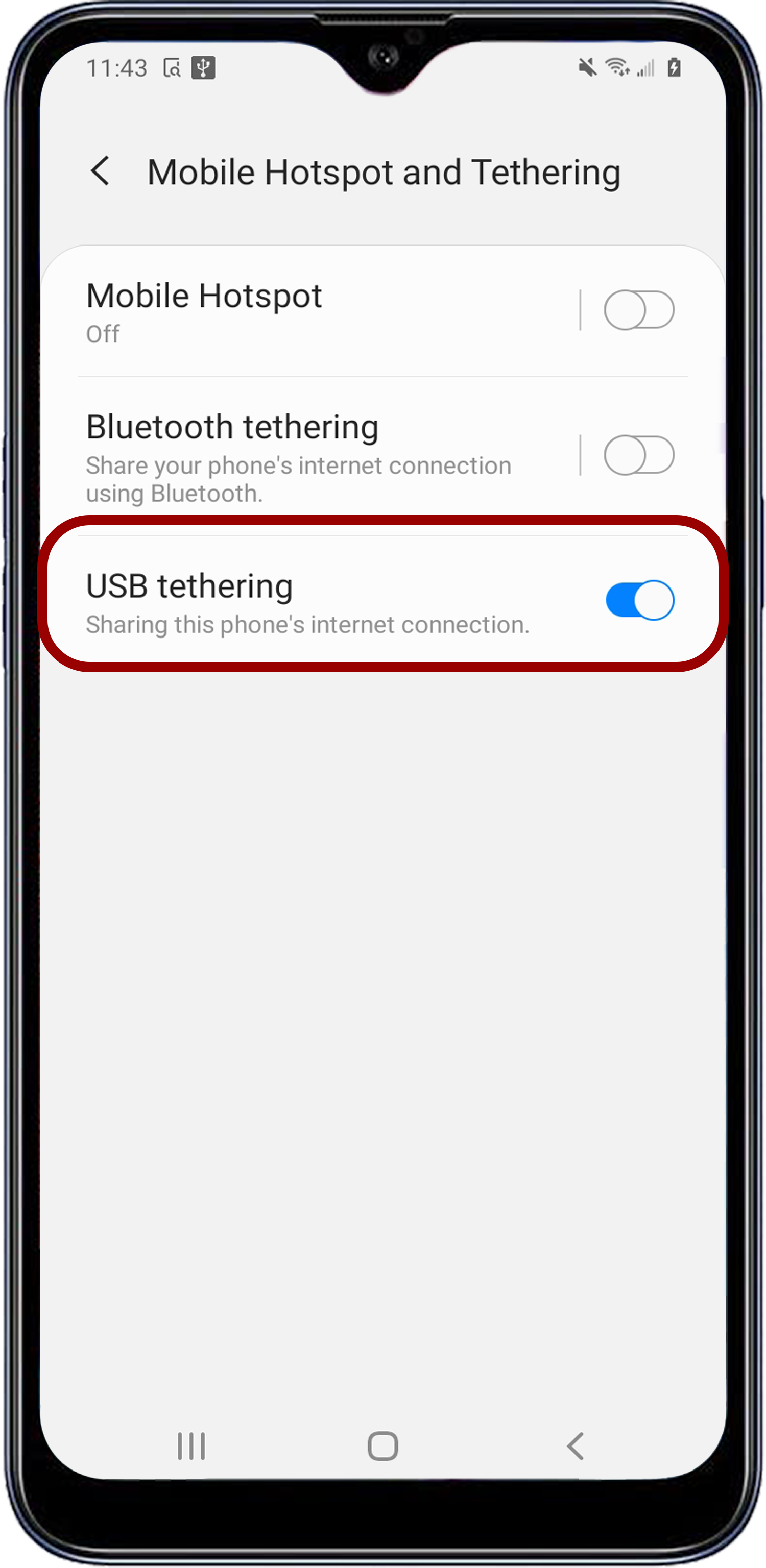 USB-C Android Configuration