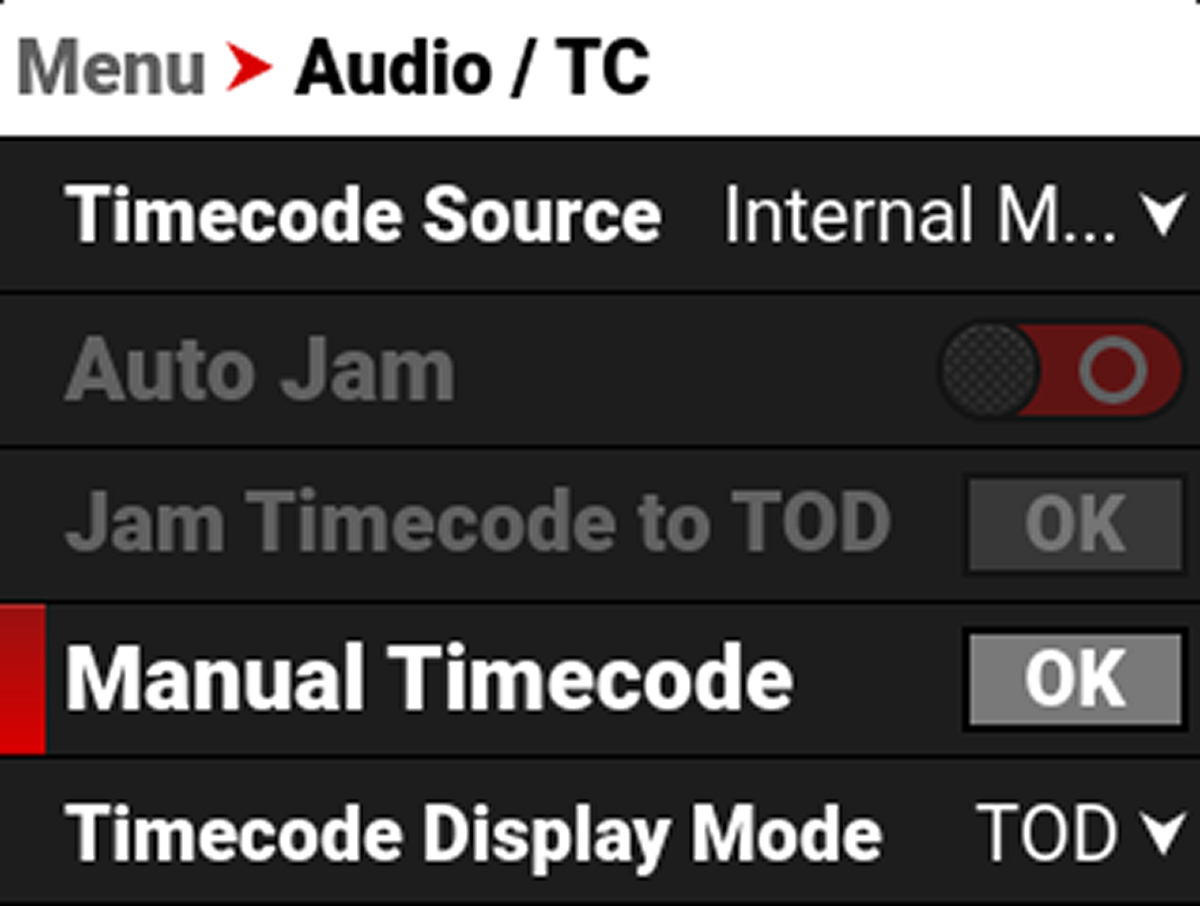 Timecode Source