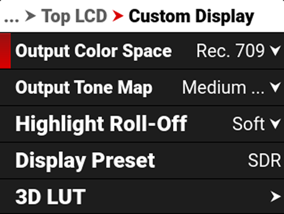 Top LCD