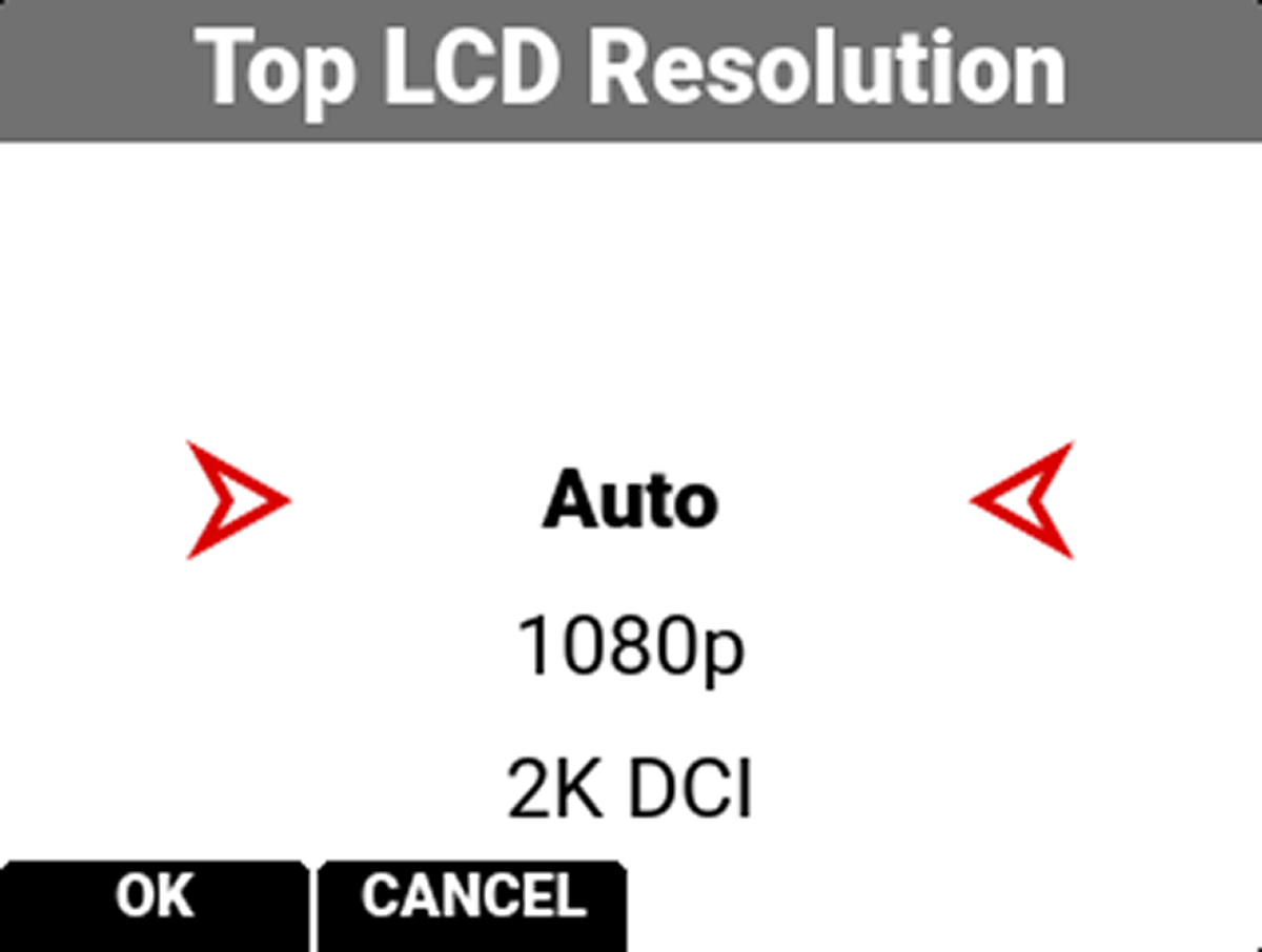 Top LCD