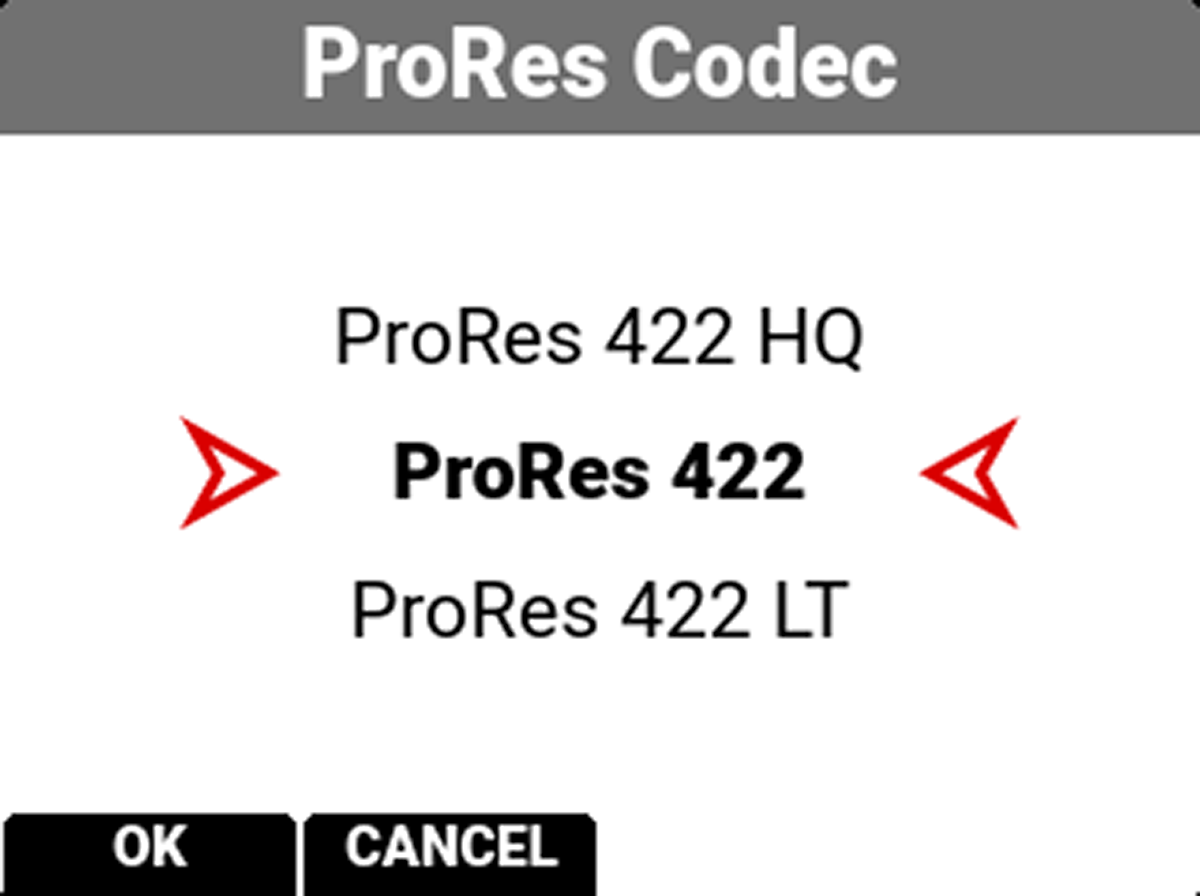 ProRes Codec