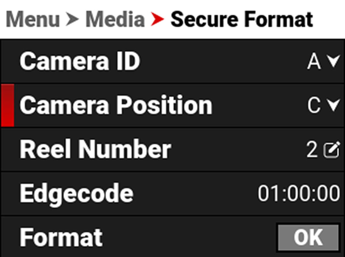 Camera Position