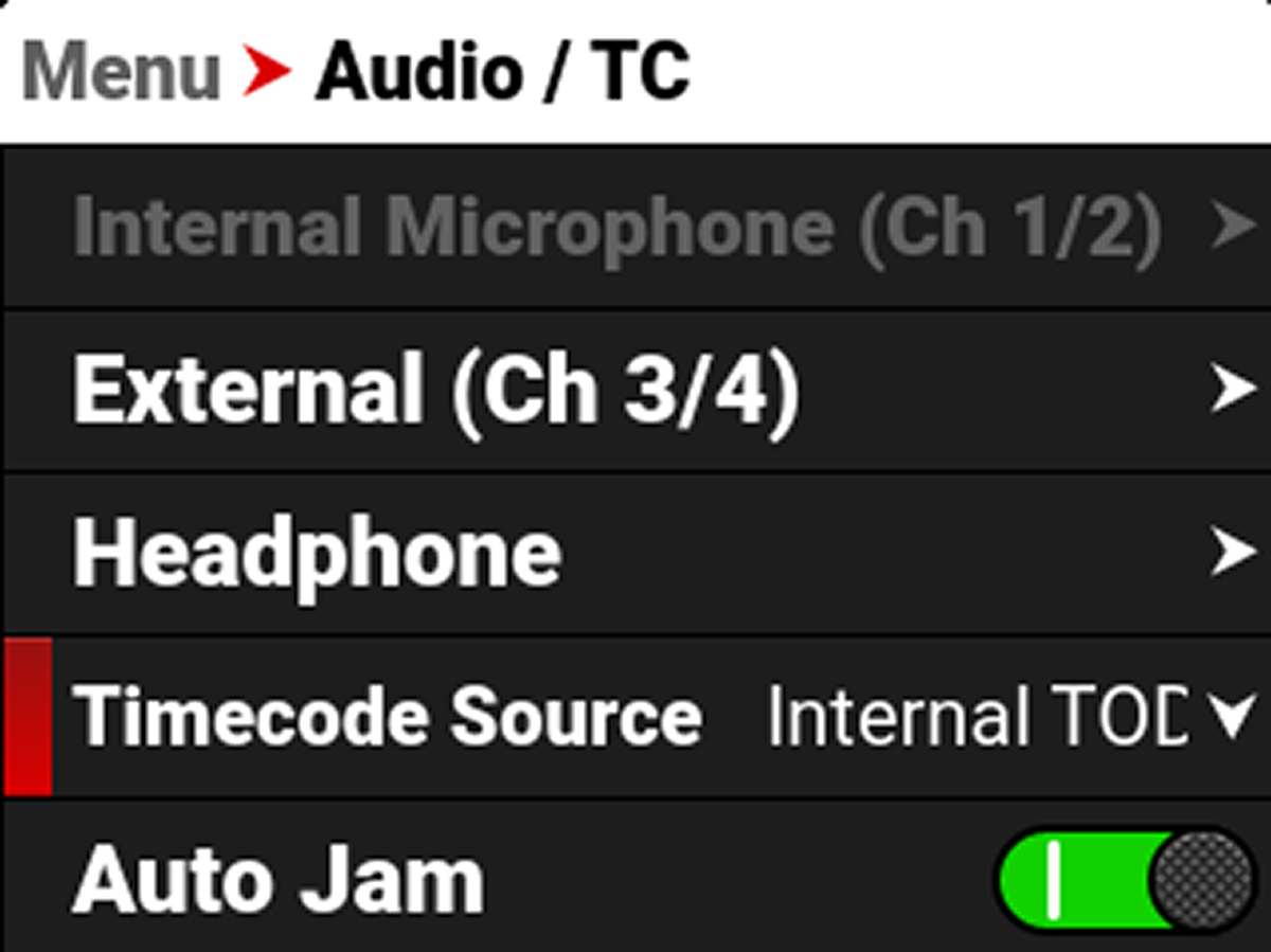 Timecode Source