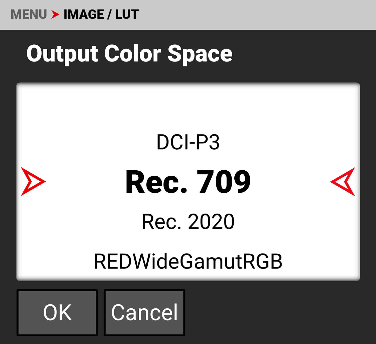 Output Color Space